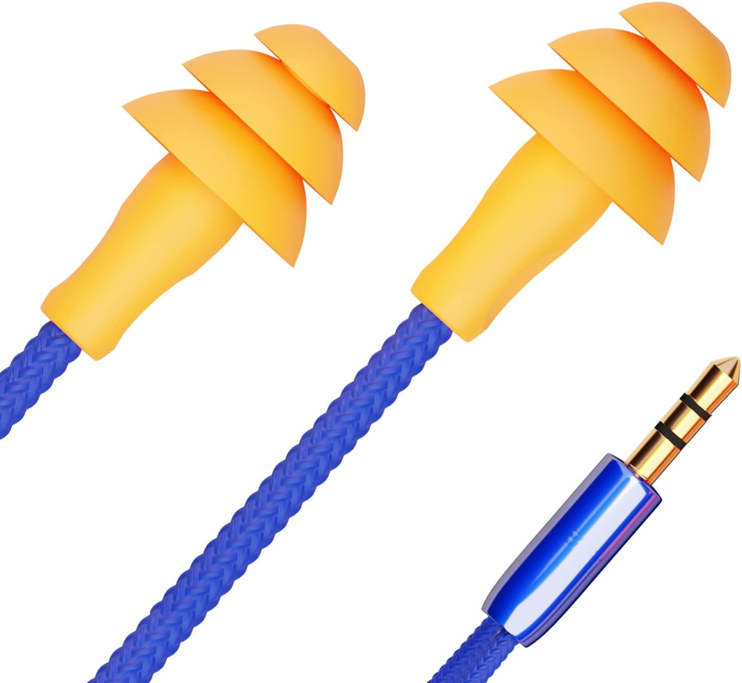 Amazon.com: Work Earplug Headphones, Cuzabe Earbuds Wired in Ear ...