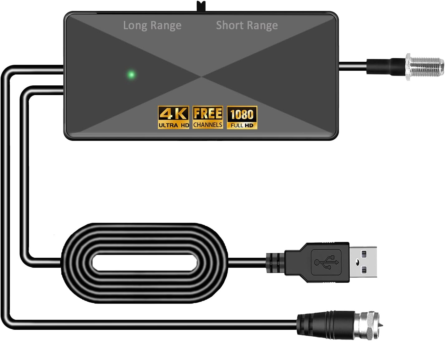 Amazon.com: Indoor TV Antenna Amplifier, Digital Antenna Signal Booster ...