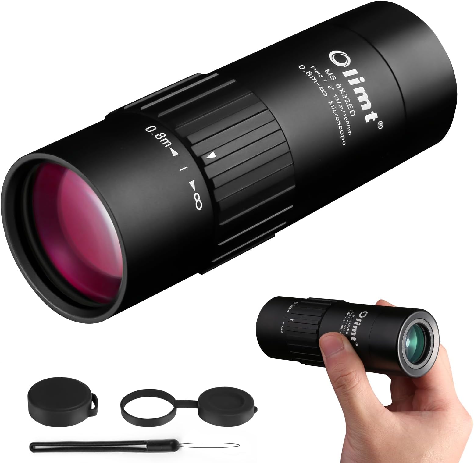 Amazon.com : BAK-4 Prism 8X20 Monocular Telescope, Compact Telescope ...