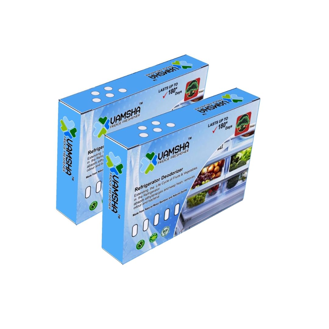 Vamsha Fridge Freshener - Bamboo Carbon Non Toxic Refrigerator ...