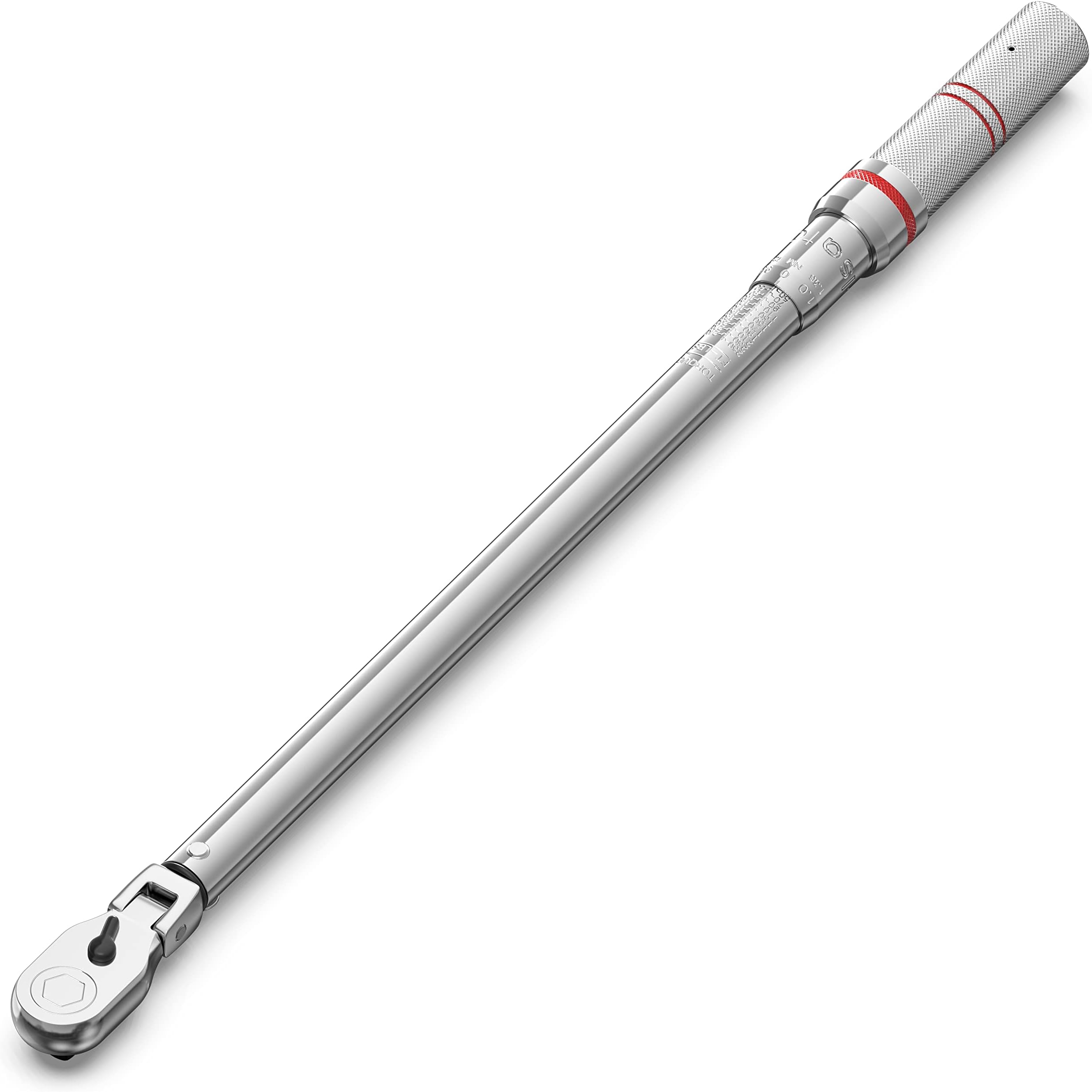 Snap-On 1/2" Drive Flex-Head Tech Angle Torque Wrench (12.5–250 ft-lb ...