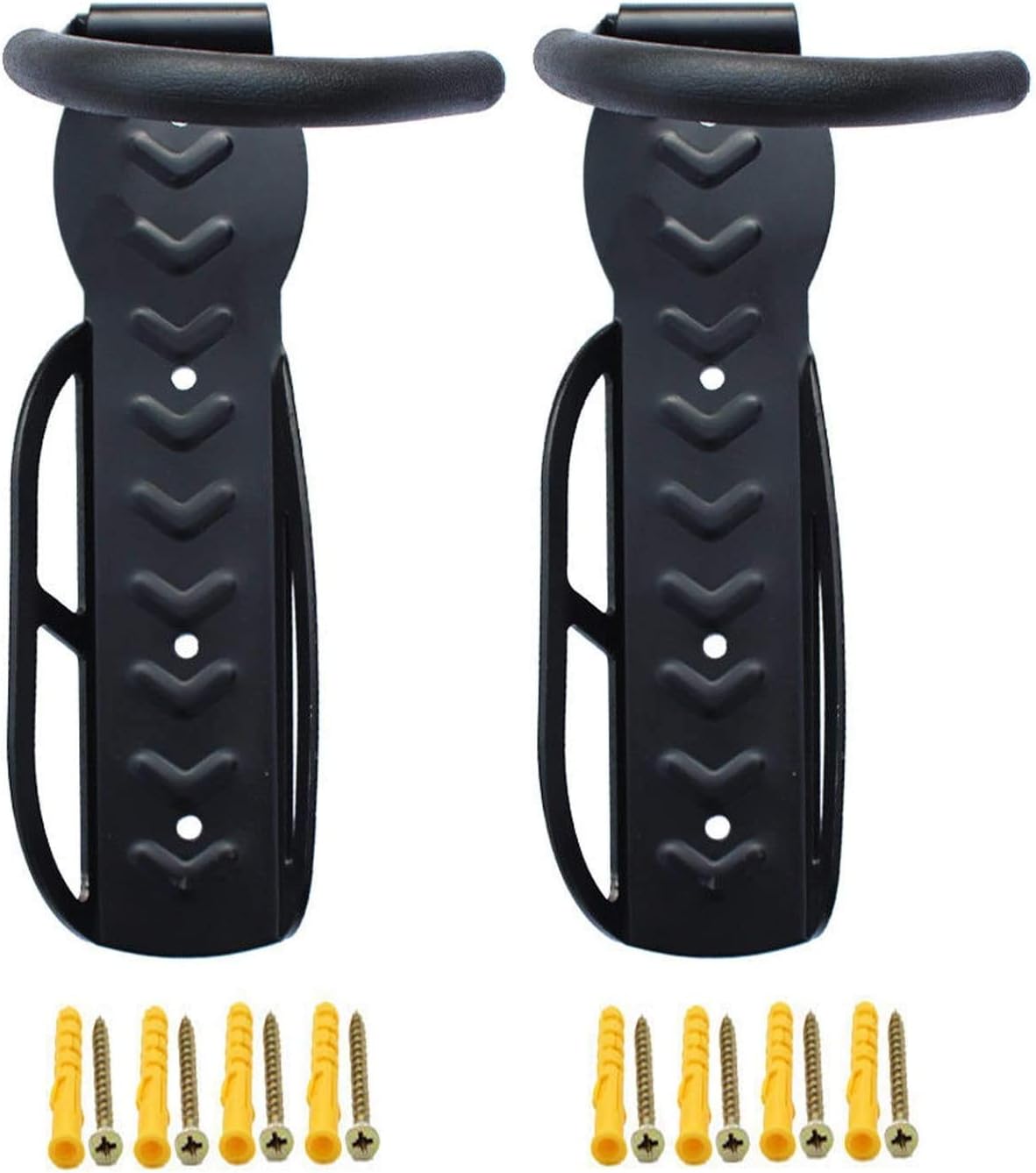 Amazon.com: atliprime 2 Pack Foldable Bike Rack Garage Wall Mount Bike ...