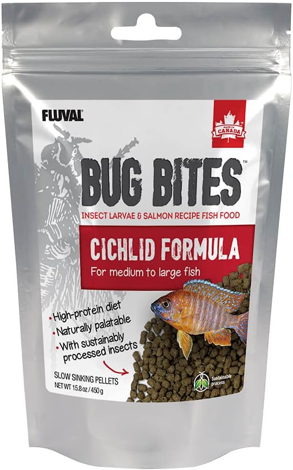 Amazon.com: Fluval Bug Bites Betta Fish Food, Granules for Small to ...