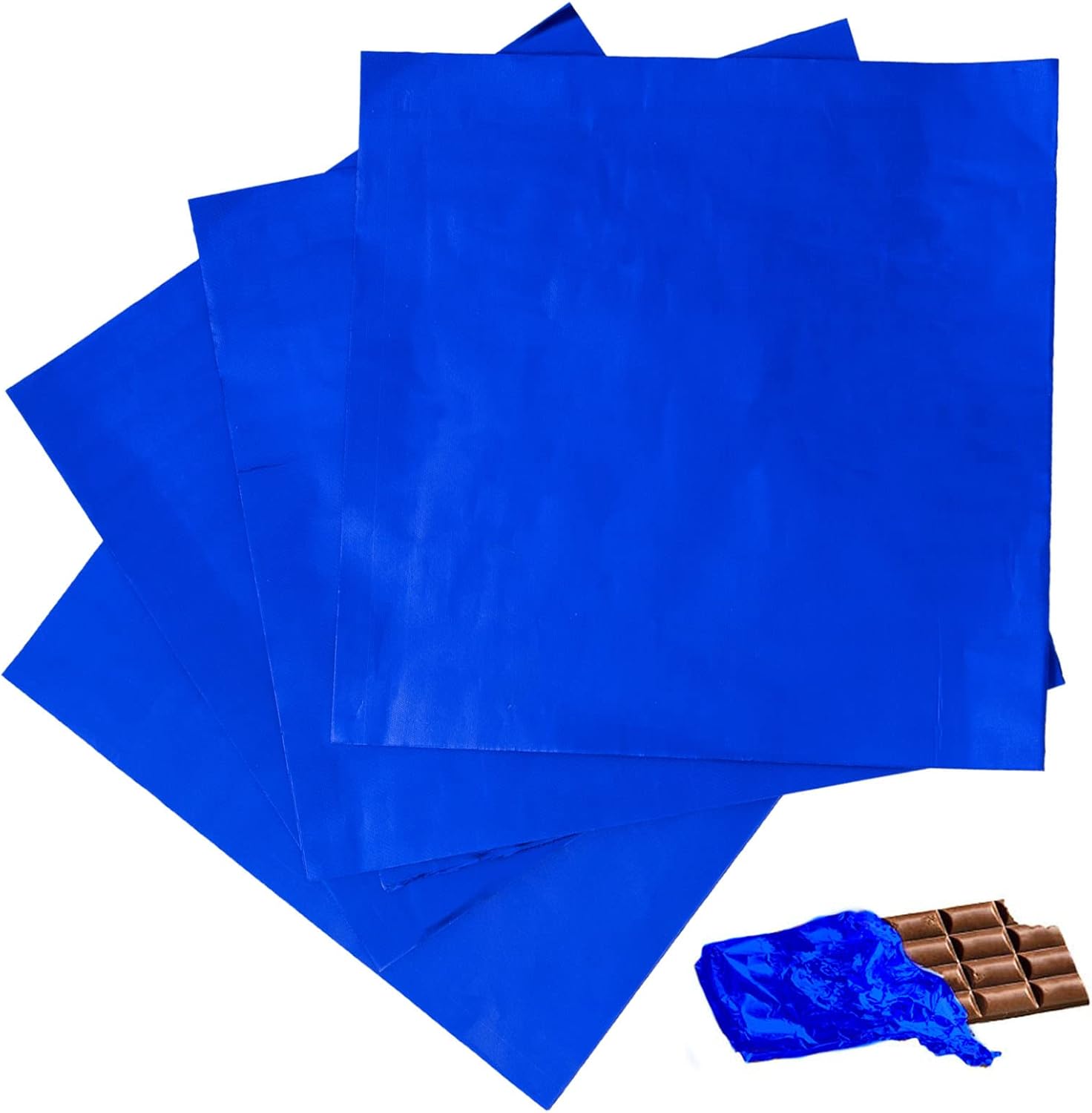 Amazon.com: 100pcs Candy Bar Wrappers, 7.8x7.8 Inch Chocolate Bar ...