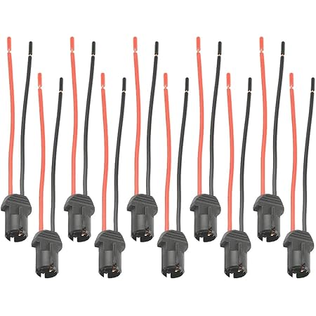 Amazon.com: WINKA T10 W5W 194 LED Bulbs Sockets Pre-Wired Harness ...