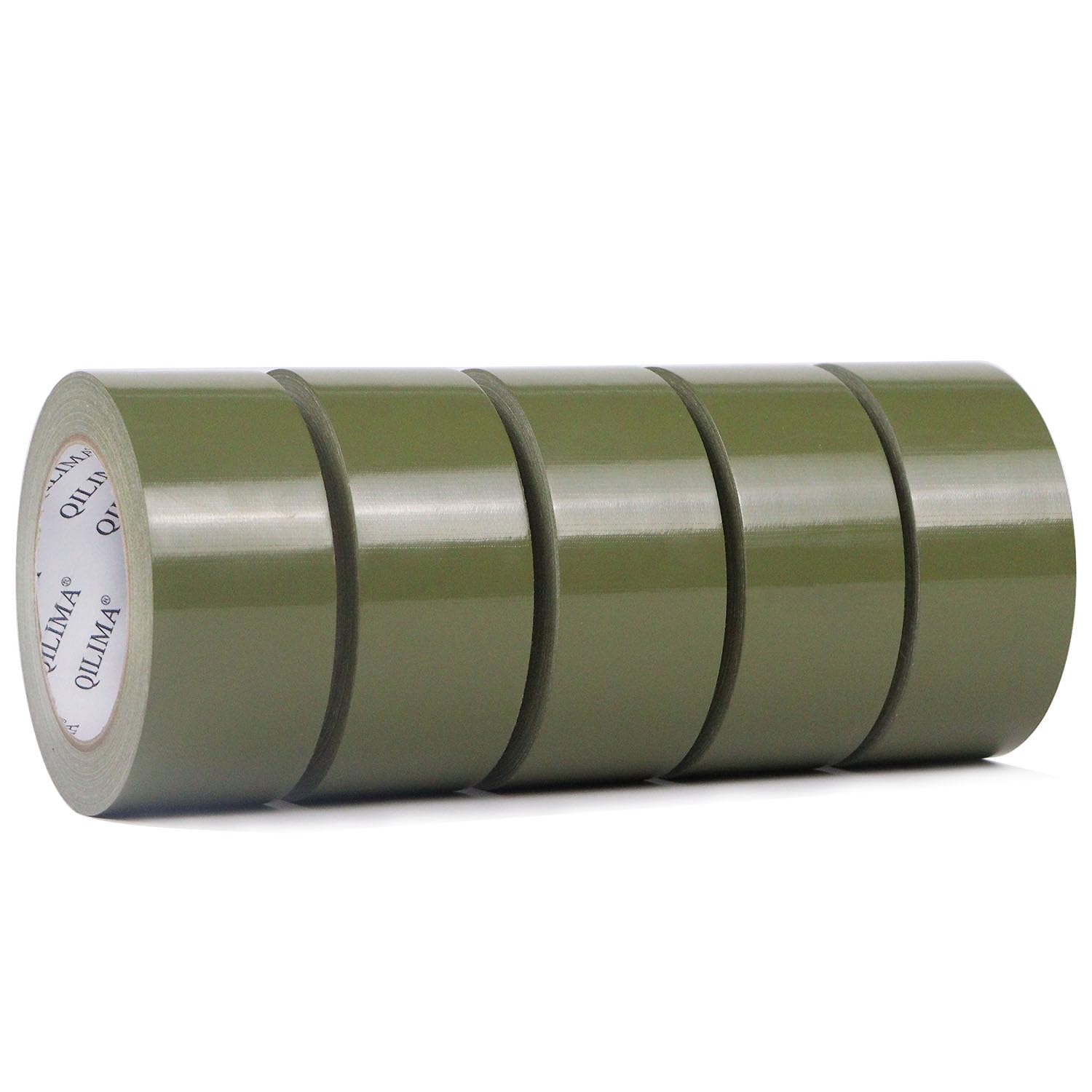 Snapklik.com : 5-Pack Olive Green Duct Tape, Professional Grade Duct ...