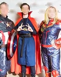 Amazon.com: 54" Fully Lined Deluxe Red Cape ~ Halloween Costume ...