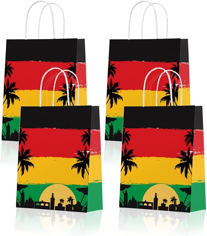 Amazon.com: 24PCS Reggae Birthday Party Favor Bags Party Gift Reggae ...