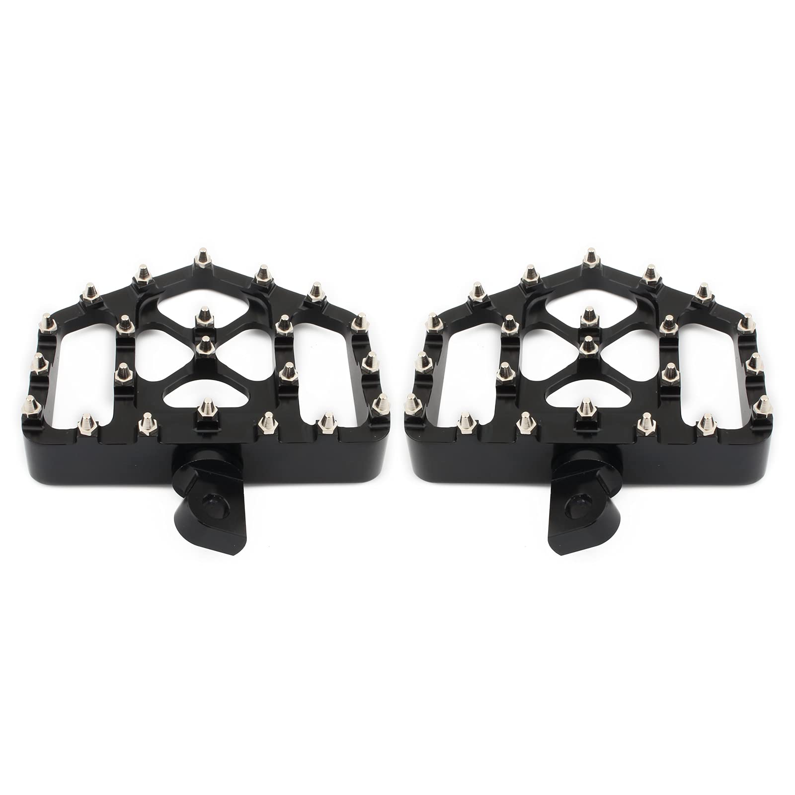 Snapklik.com : Wide Foot Pegs MX Floorboards Chopper Bobber Style ...