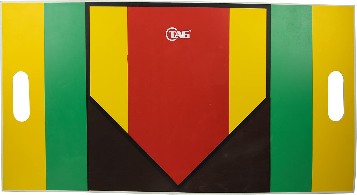 Amazon.com: TAG Extended Strike Zone Home Plate for Pitchers, Catchers ...