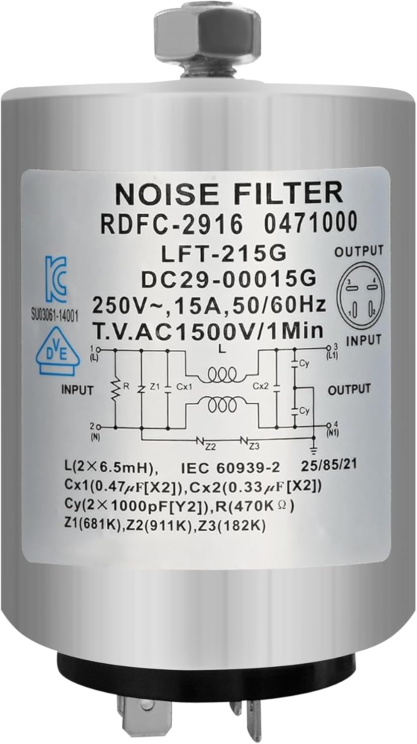 Amazon.com: DC29-00015G DC29-00015K Washer Noise Filter RDFC-2916 LFT ...