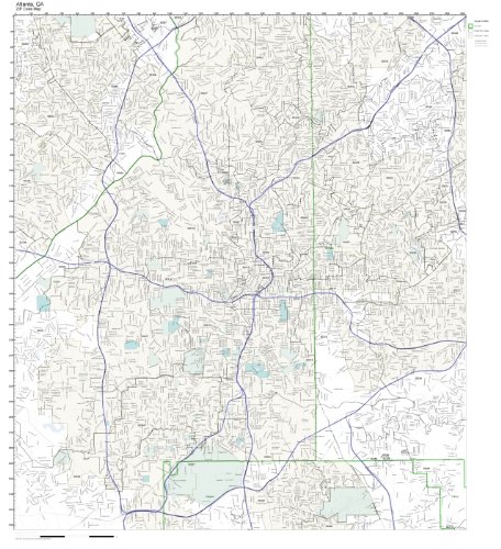 Buy Working S Zip Code Wall Of Atlanta Ga Zip Code Not Laminated Online At Desertcartsouth Africa