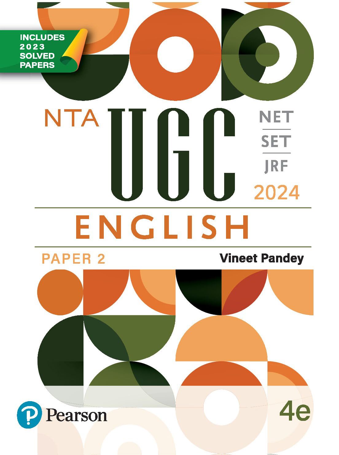 NTA UGC/NET/SET/JRF English Paper 2, Includes 2023 Solved Papers, 4th Edition - 2024 eBook ...
