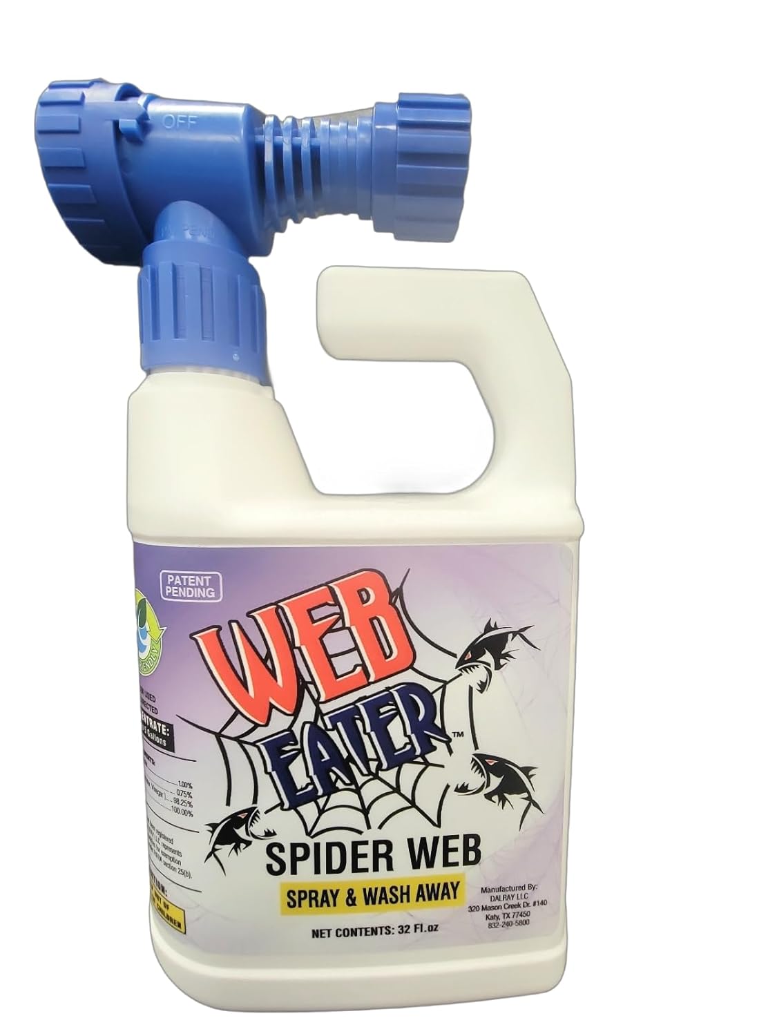 Amazon.com: Web Eater Spray, Spider Outdoor Spray, 32OZ Concentrates ...