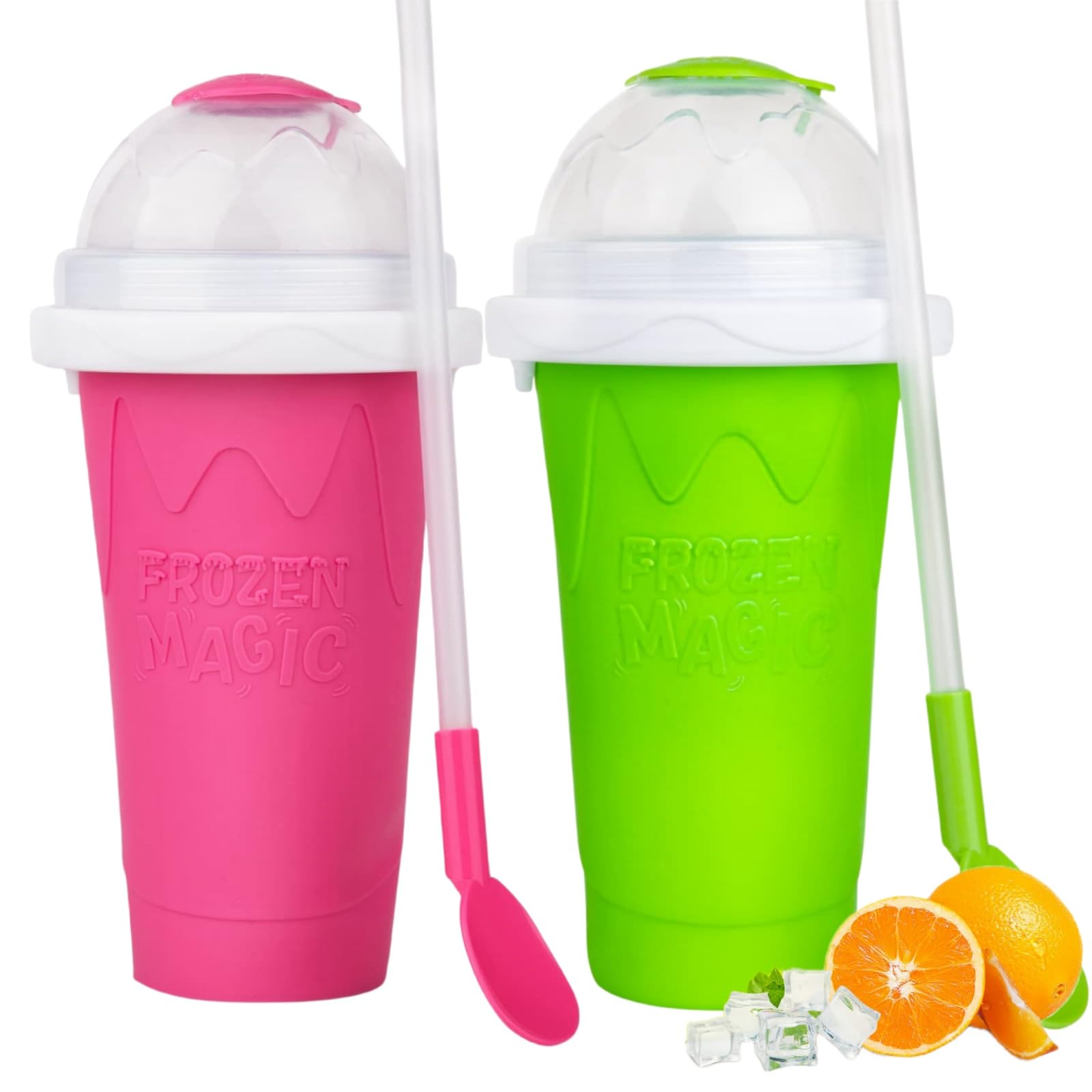 Amazon.com: Slushie Cup slushie maker cup ，Magic Quick Frozen Smoothies ...