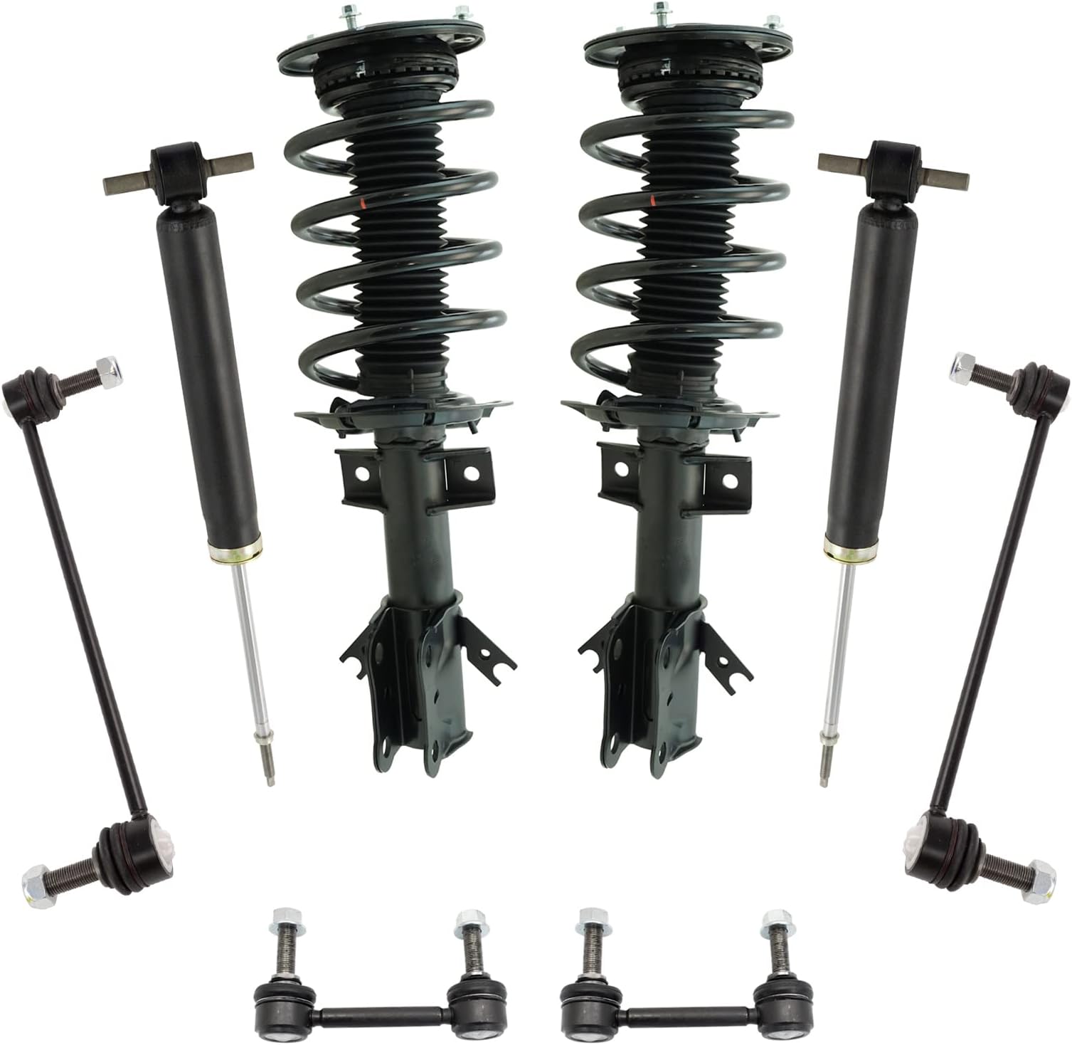 Amazon.com: TRQ Front Loaded Quick Complete Strut Spring Assembly ...