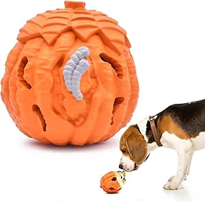 Pet Supplies : PETOPIA Pomelo Dog Toy, Natural Rubber Chew Toy, Treat ...