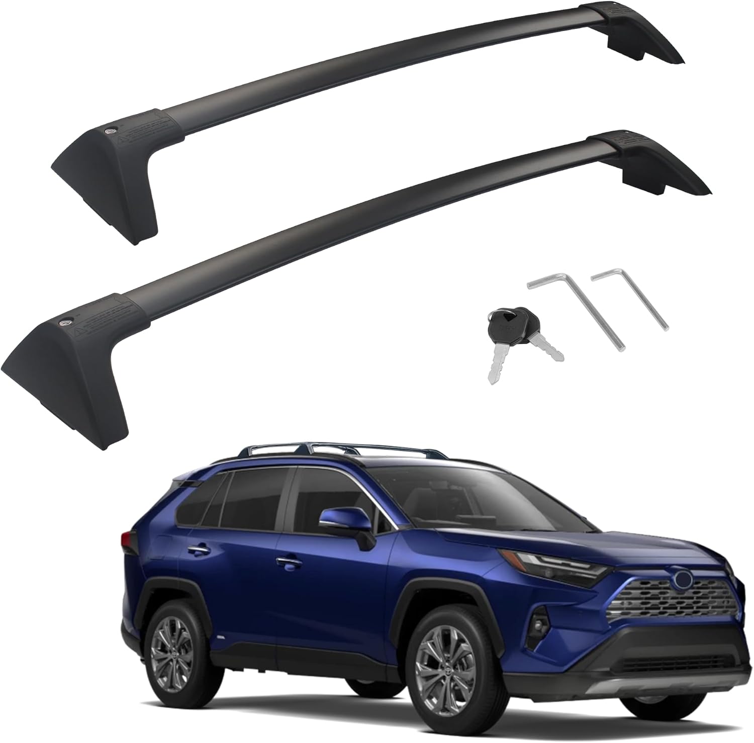 Amazon.com: Roof Rack Crossbars Replacement for Toyota RAV4 2019-2026 ...