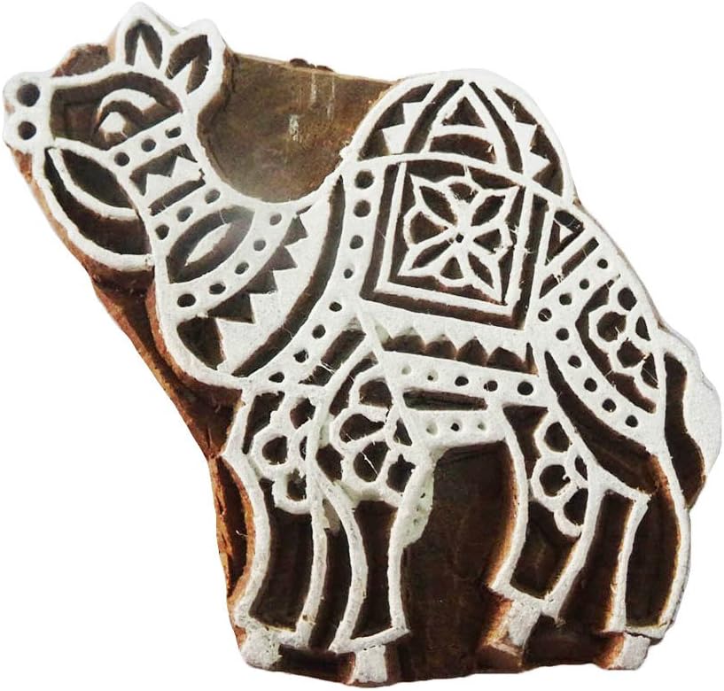Amazon.com: Antique Style Wooden Block Handcrafted Material Camel Shape ...
