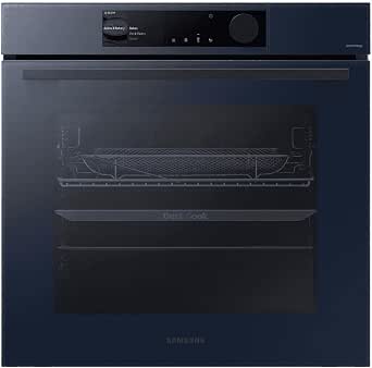 SAMSUNG Built-in Pyrolysis Oven NV7B6675CAN Twin Convection Navy Blue ...