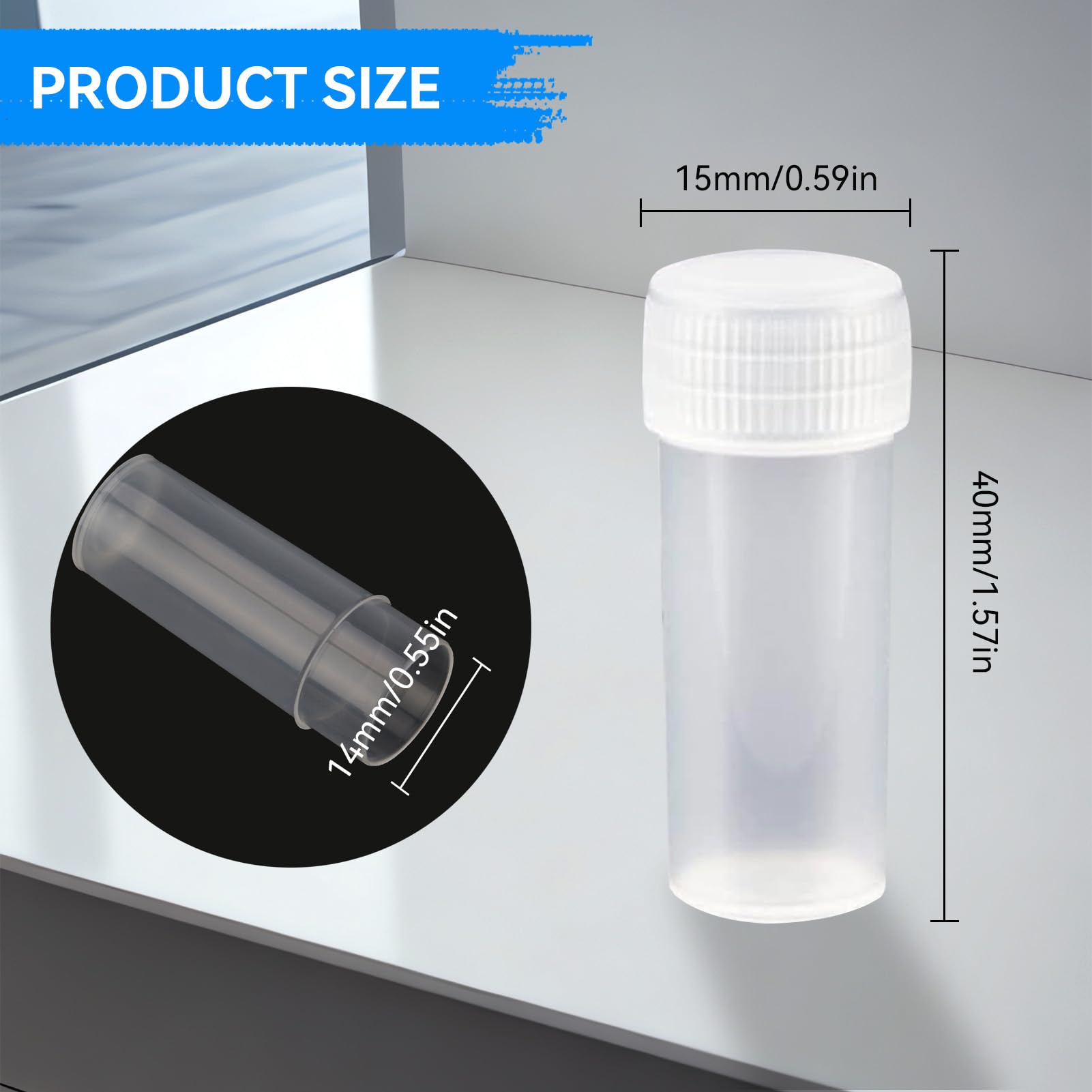 Vial Plastic Bottles Eco Friendly Plastic Bottles | PCR Plastic | 100%