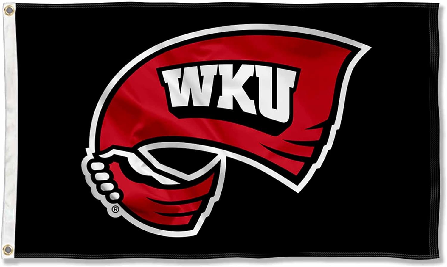 Amazon.com : Western Kentucky Hilltoppers WKU Black Large Grommet ...