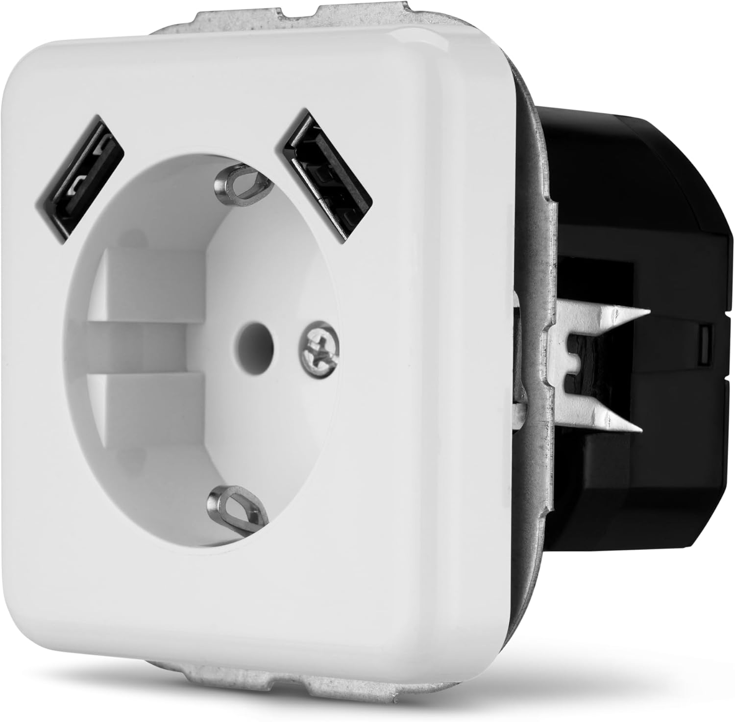 REV Vario, Steckdose mit 2 USB Anschlüssen. USB: max. 2,1A, 5VDC, 10,5W ...