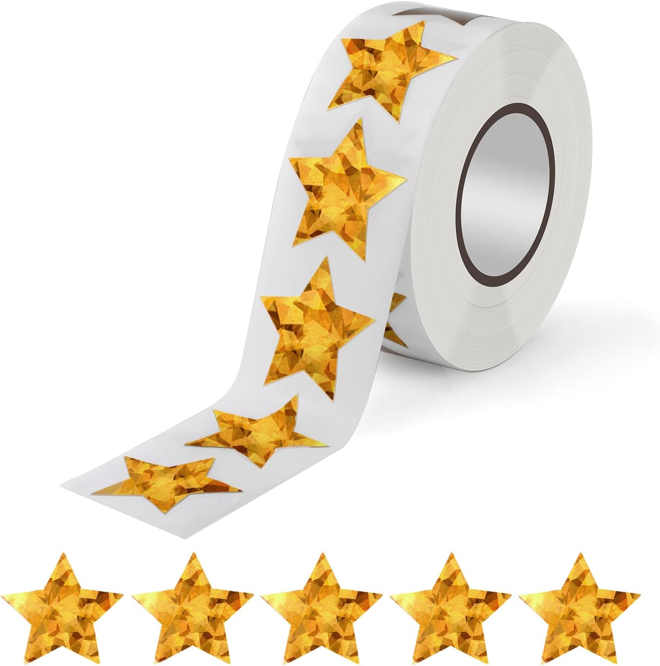 Amazon.com: 500pcs Gold Star Stickers, Star Stickers for Crafts Reward ...