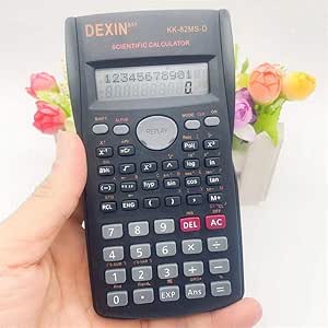 Amazon.com : 2 Line Scientific Calculator [Student & Financial] for use ...