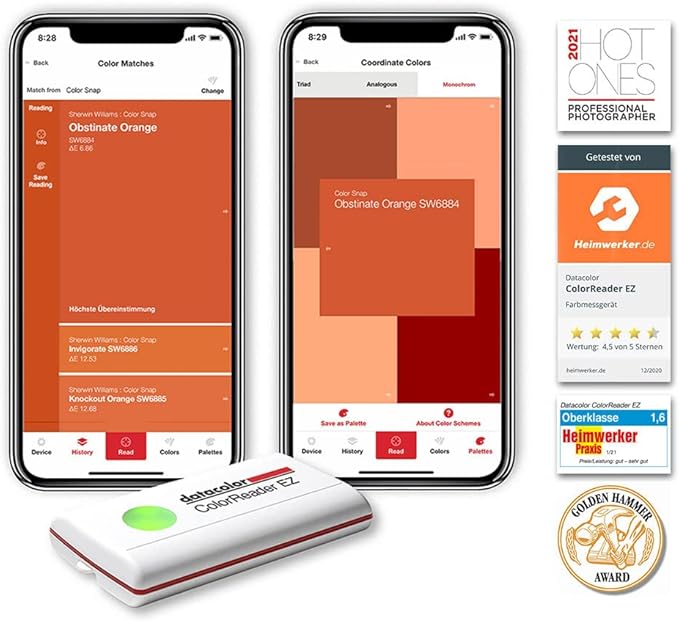 Amazon.com: Datacolor ColorReader EZ – Scan Any Color to Match and ...