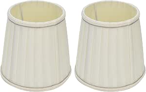 Chandelier Lamp Shades Set of 2, Lamp Cover Uno Fitter Bell Lampshade 4 ...