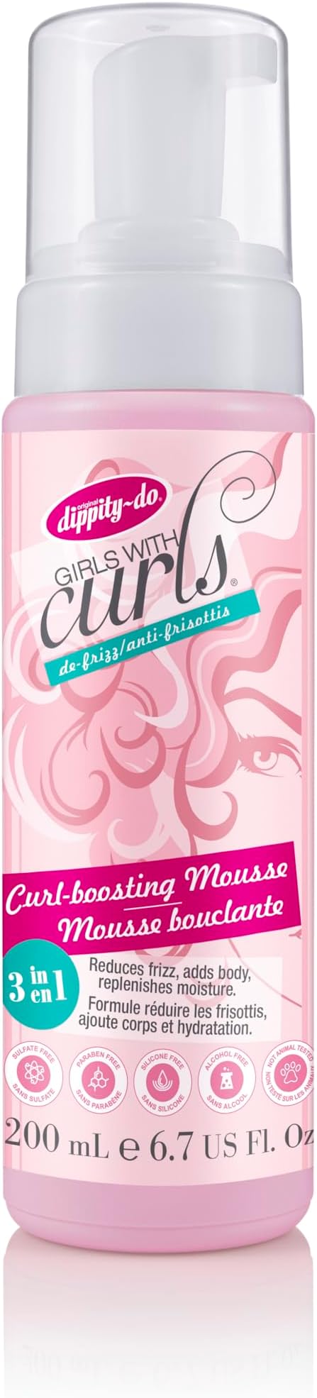 Amazon.com: Dippity Do Girls with Curls Curl Enhancing Mousse ...