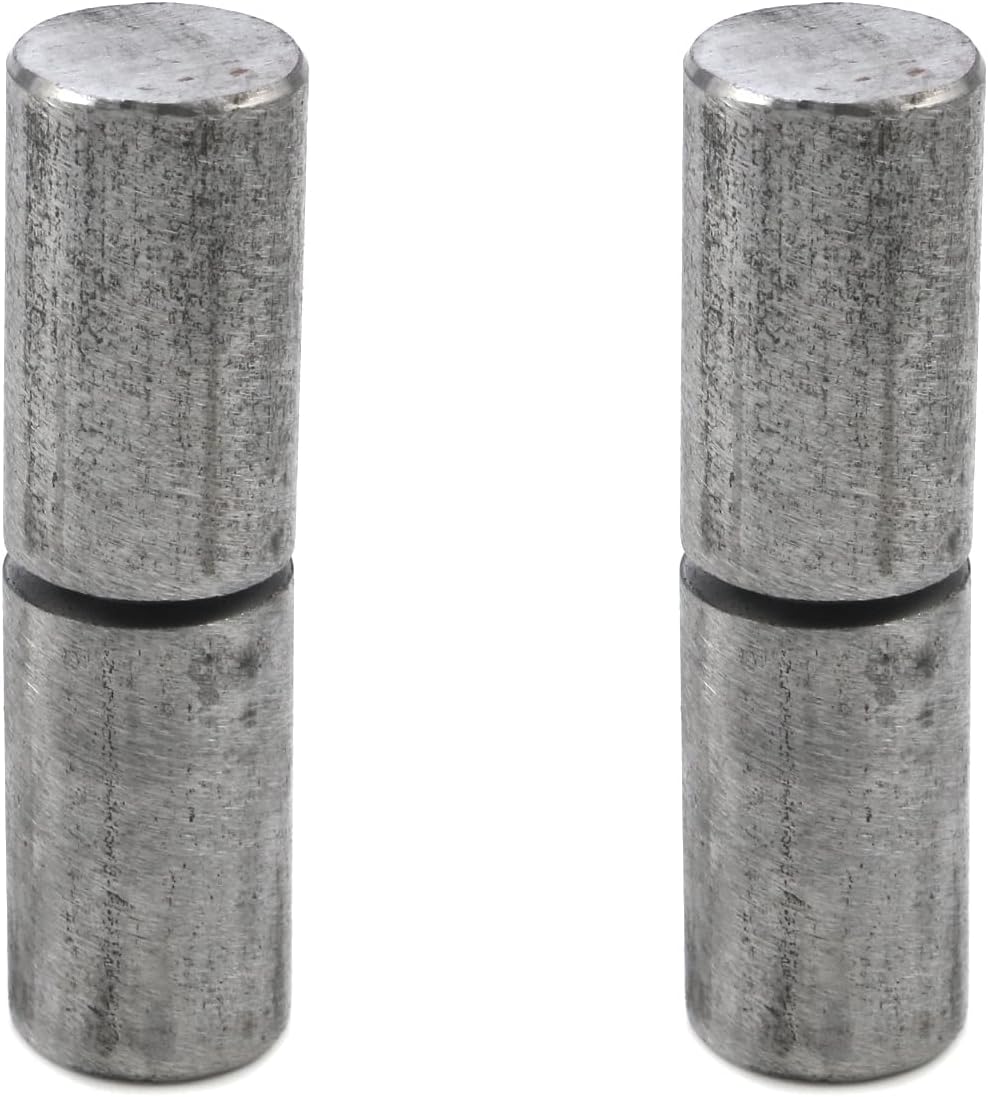 KUMGROT 3 5/9" Weldable Barrel Hinges Heavy Duty Gate Hinges Steel Weld ...