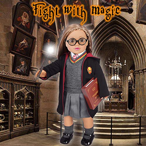 Snapklik.com : Ebuddy 10 Pcs Magic School Uniform Inspired Doll Clothes ...