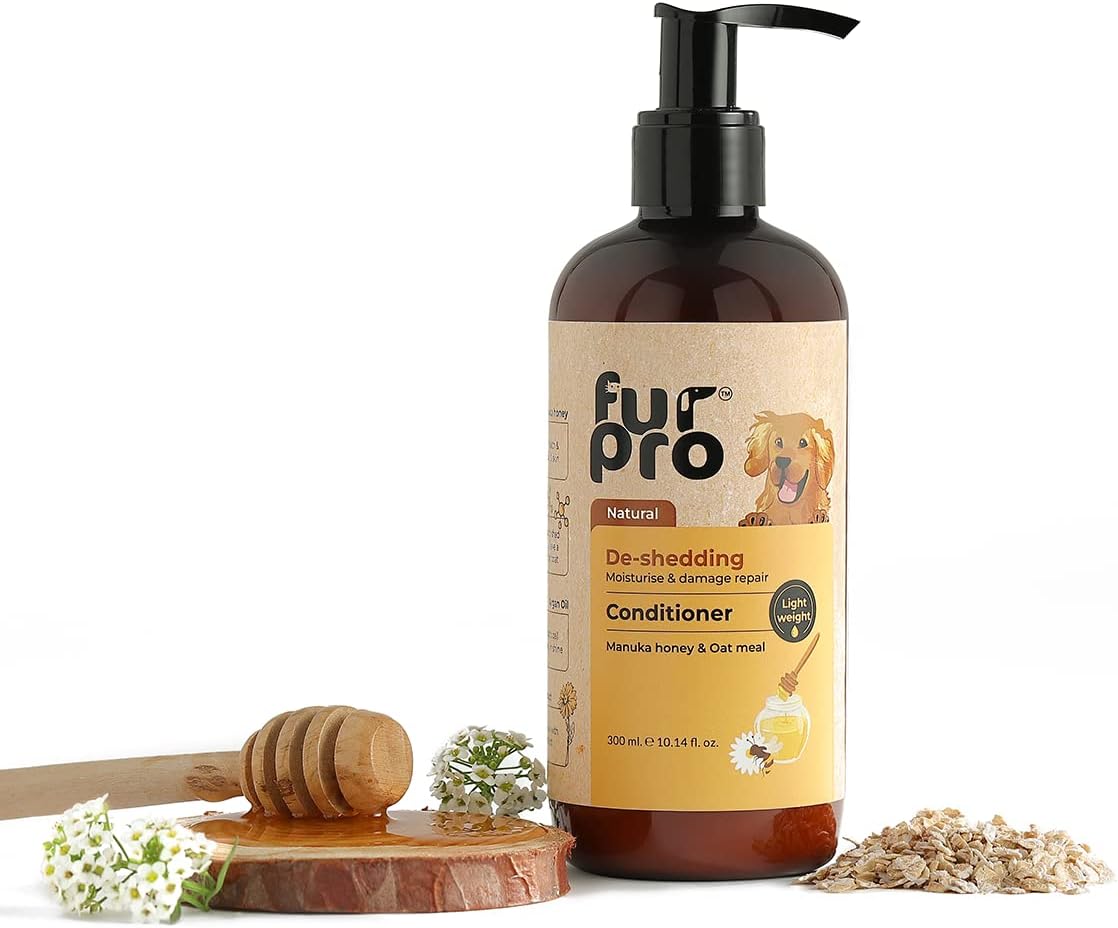 Furpro De-Shedding Conditioner For Dogs & Cats - Natural Conditioner ...
