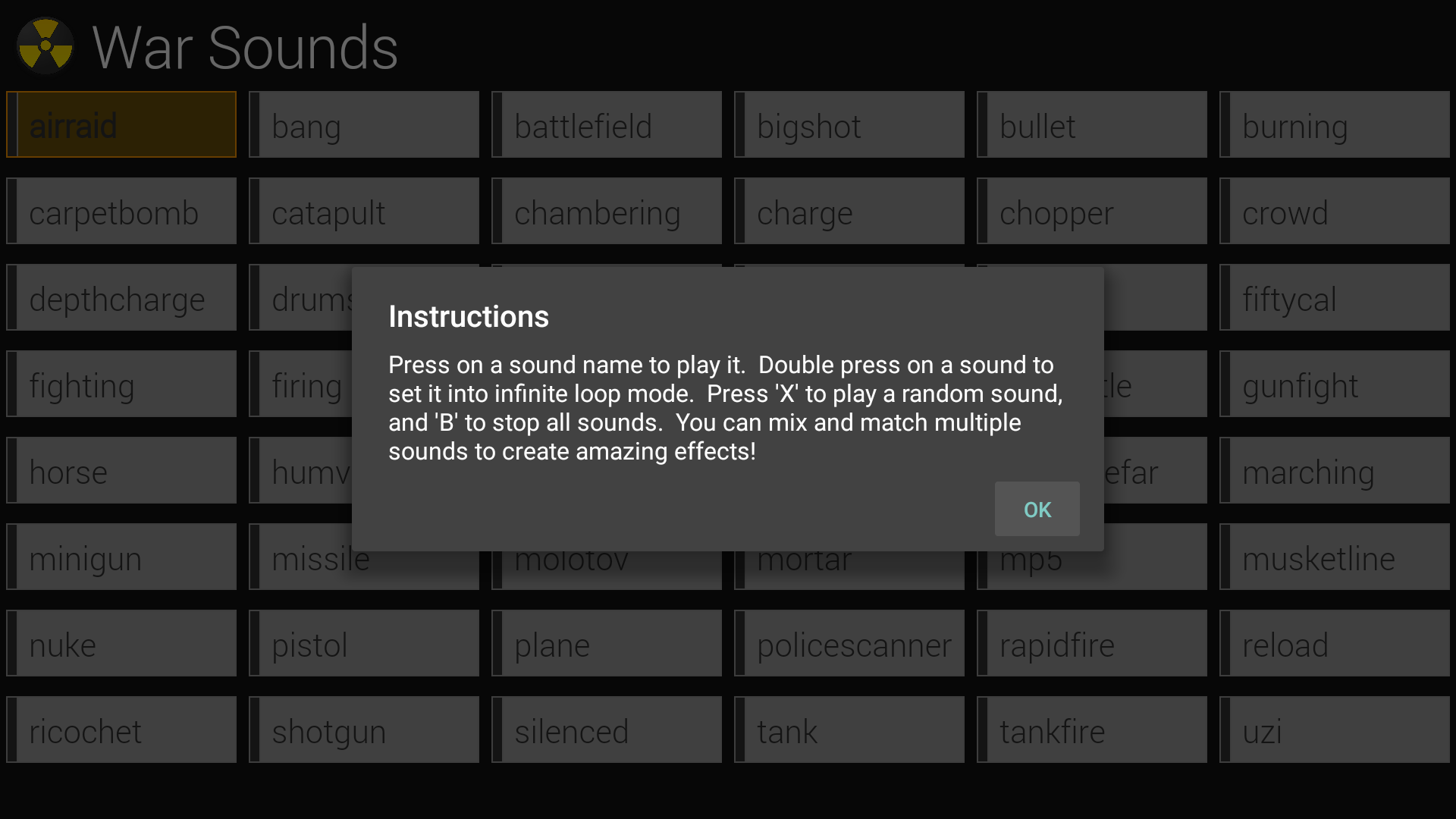 War Sounds - App on Amazon Appstore