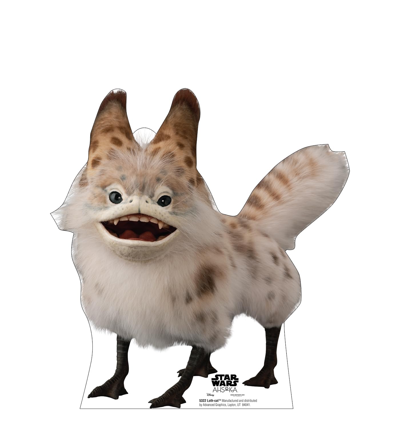 Amazon.com: Cardboard People Loth-Cat Life Size Cardboard Cutout ...