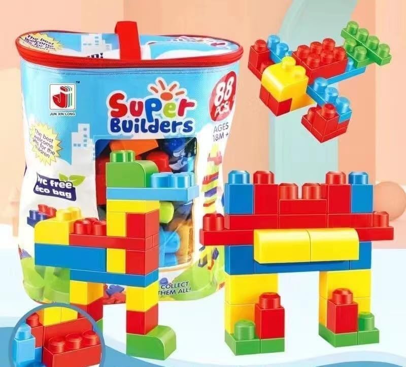 XICEN Building Blocks 88 Pieces large Big jumbo Mega Bricks ...
