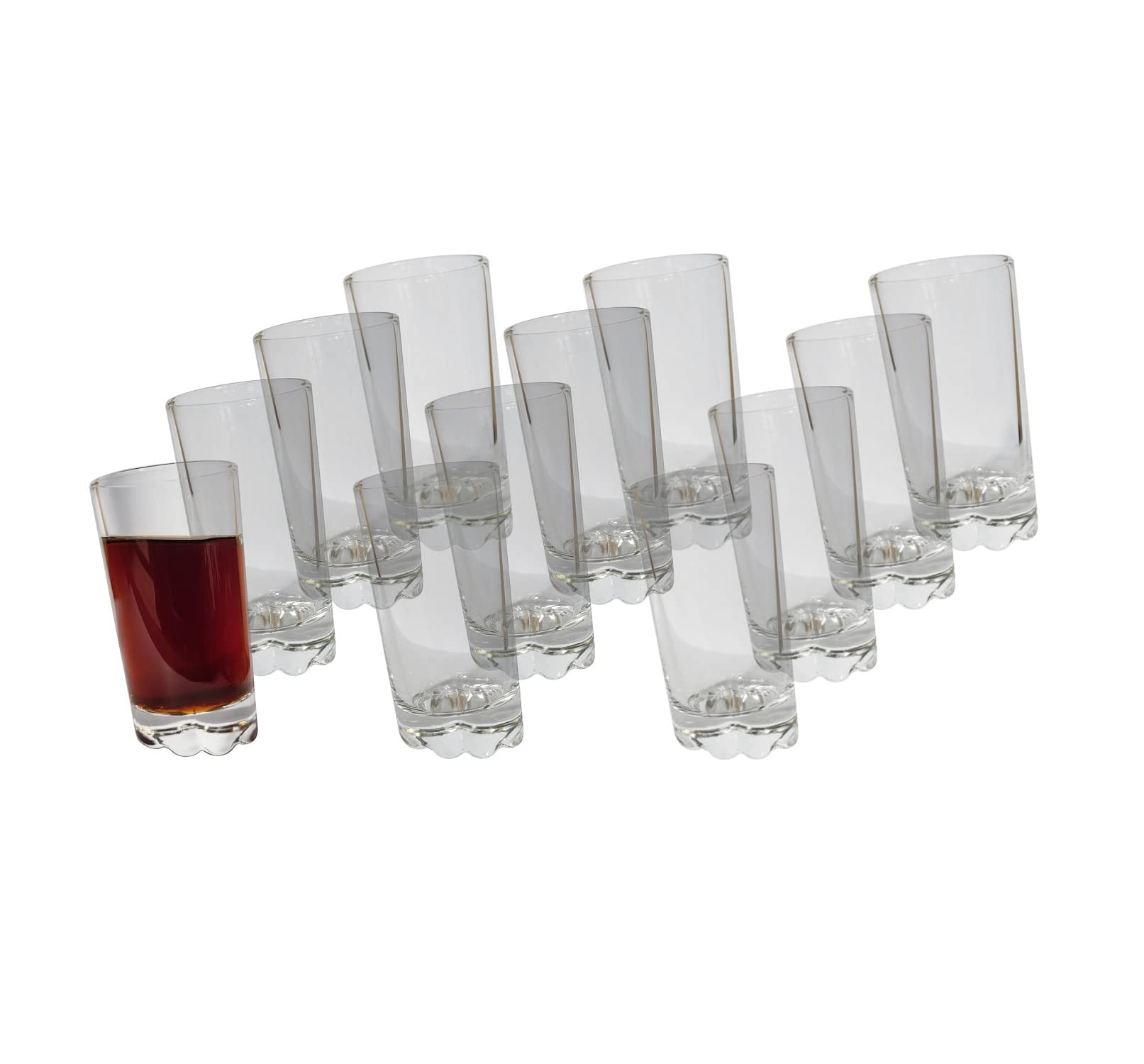 Provance 12 x Pisa Shot Glasses 50ml Tequila Schnapps Grain Grappa ...