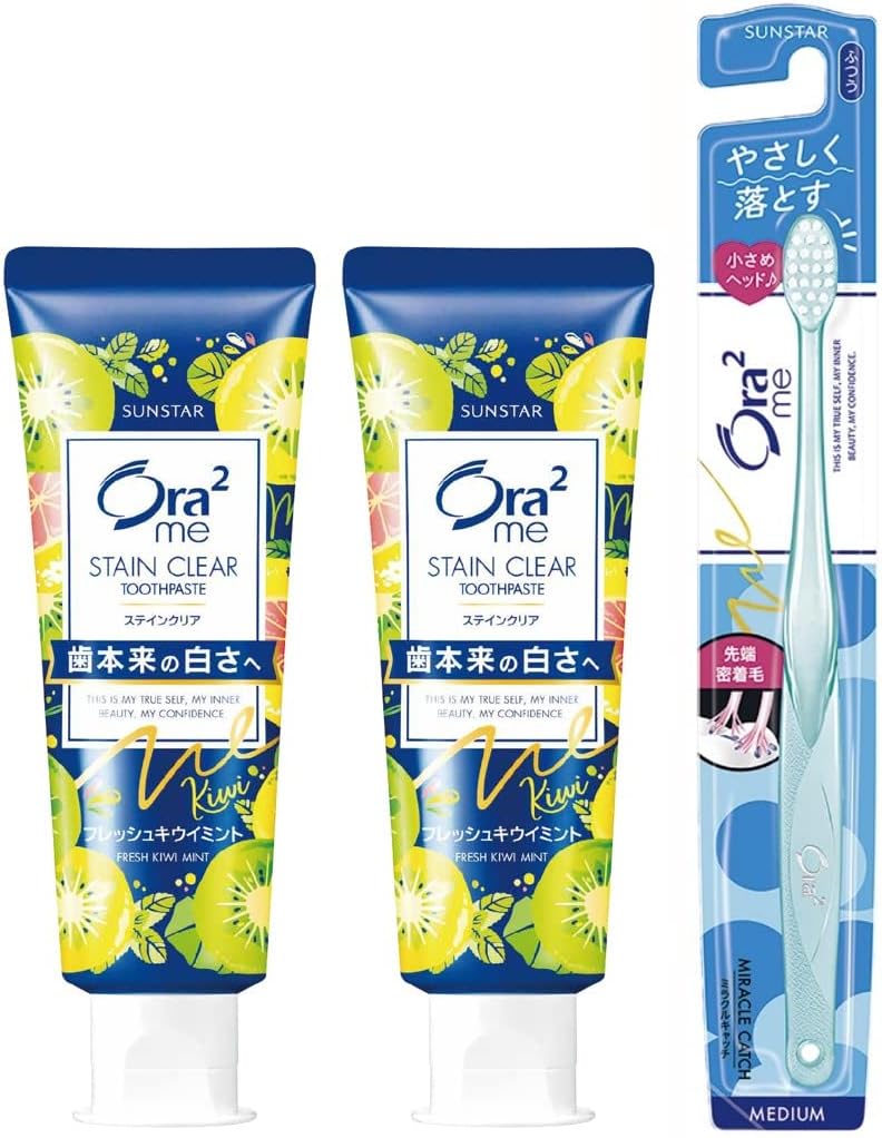 Amazon.co.jp: Ora2 Paste (Quasi-Drug) Stain Clear Toothpaste (Fresh Ki Wimint), Whitening ...