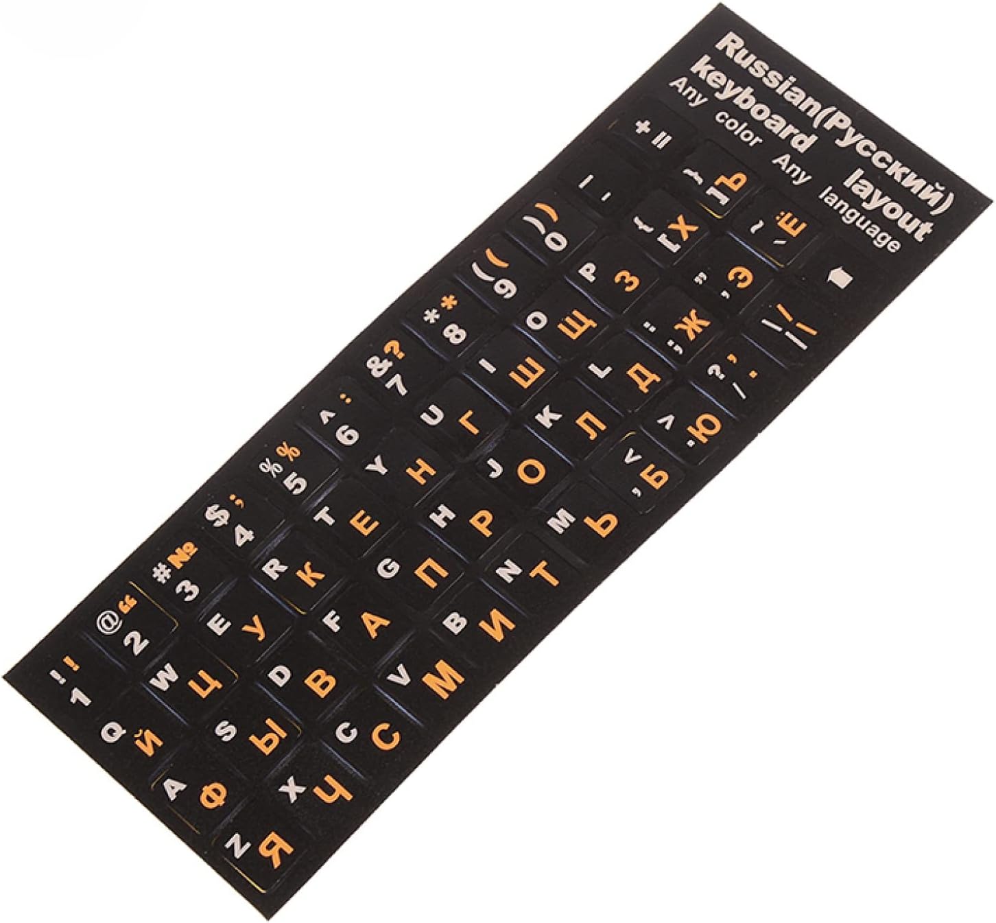 Amazon.com: Universal Keyboard Stickers Replacement Laptop Keyboard ...