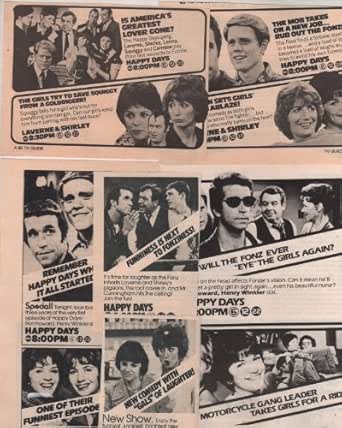 Happy Days Laverne and Shirley Clipping Magazine photos orig M9103 at ...