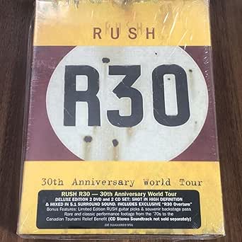 Amazon.co.jp: 限定CD付き！2DVD+2CD！RUSHラッシュR30-30th ann : おもちゃ