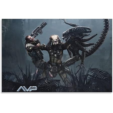 Amazon.com: POSTER STOP ONLINE Alien vs. Predator - Movie Poster ...