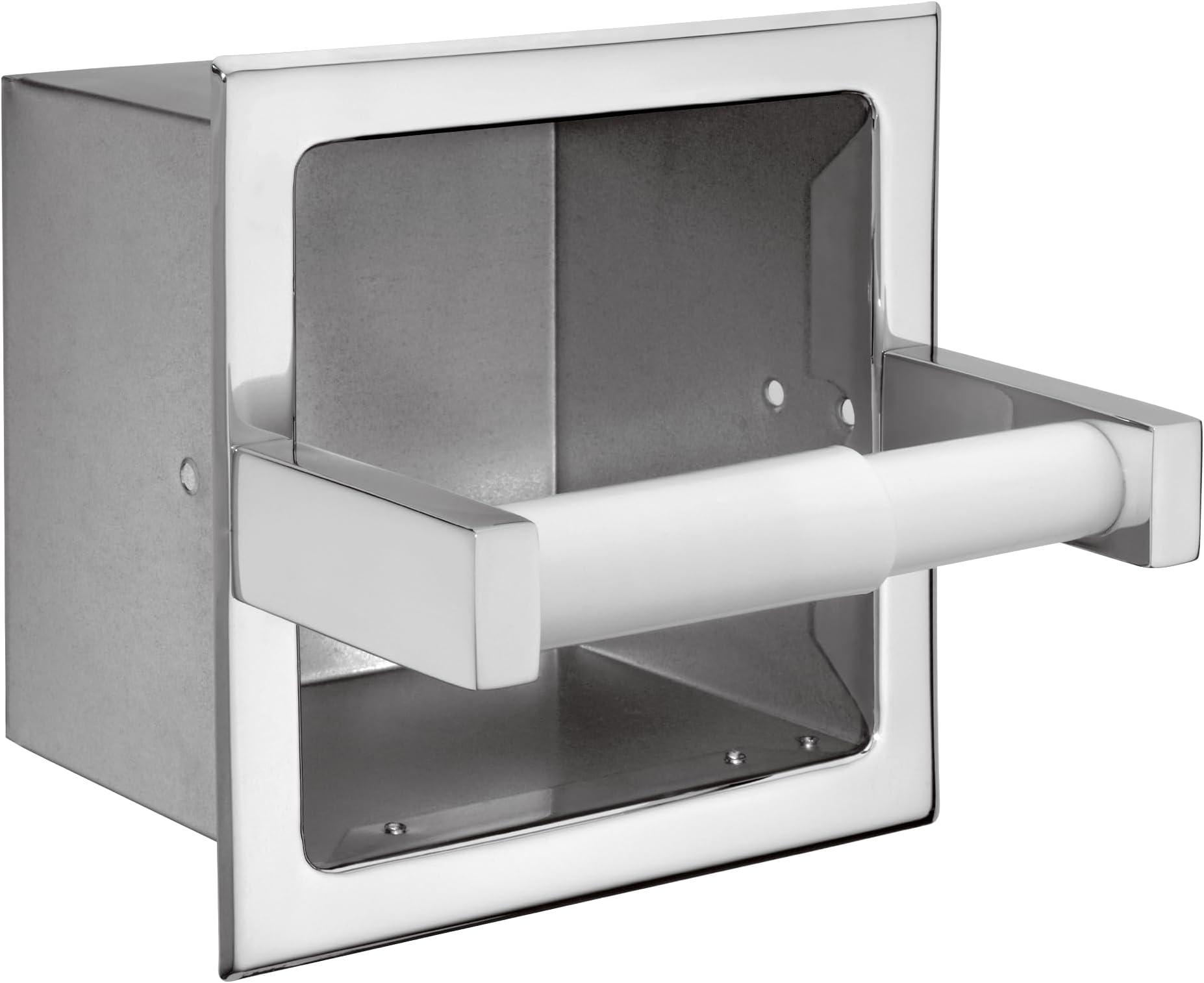 Moen 5571 Donner Hotel and Motel Extra Roll Recessed Paper Holder ...