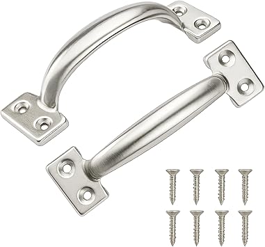 Amazon.com: TamBee 6 Inch Gate Handle Outdoor 304 Stainless Steel Door ...