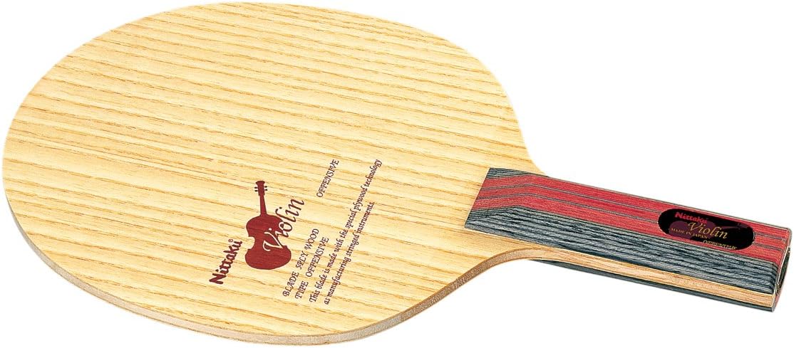 Amazon.com: Nittaku NE-6756 Table Tennis Racket, Violin, Shake Hand ...