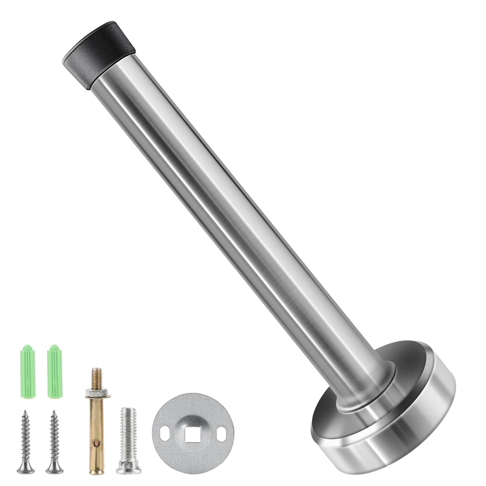 Misuyue Door Stop, 6 inch/15cm Door Stoppers for Skirtings, Stainless ...