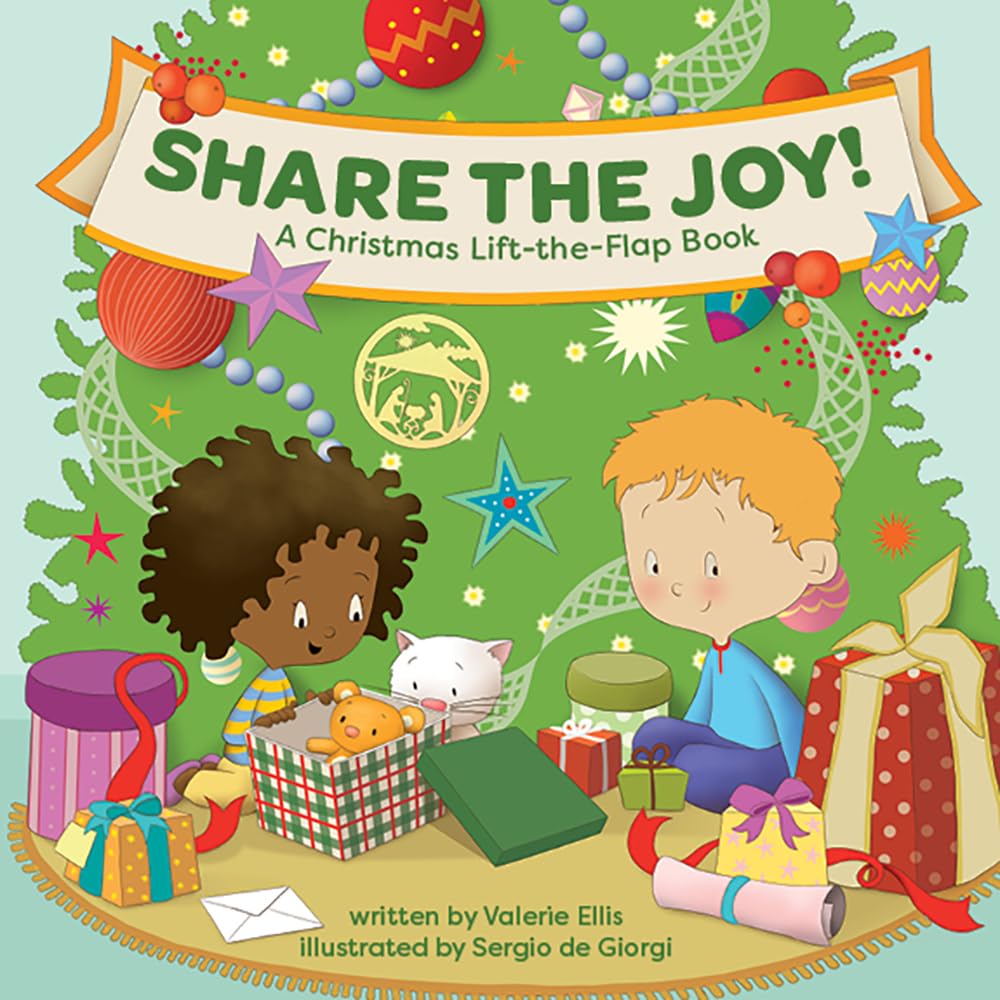 Amazon.com: Share the Joy! A Christmas Lift-the-Flap Book: Keep Jesus ...