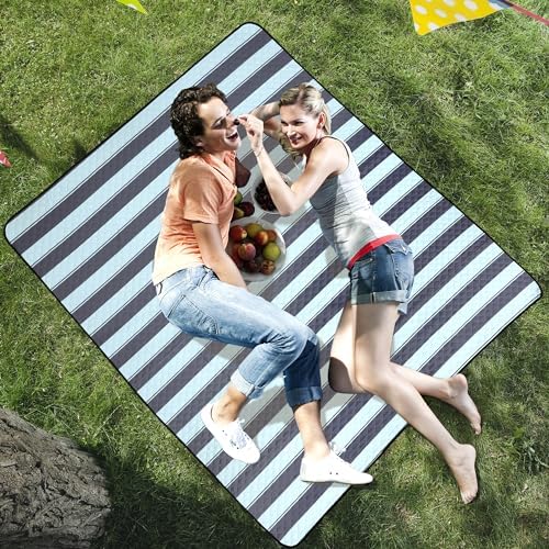 Amazon.com: HX&OD Extra Large Picnic Outdoor Blanket, 80”x60 ...
